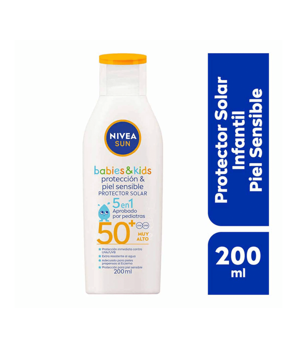 Protección Solar Sensitive 5en1 - NIVEA SUN Bebés y Niños