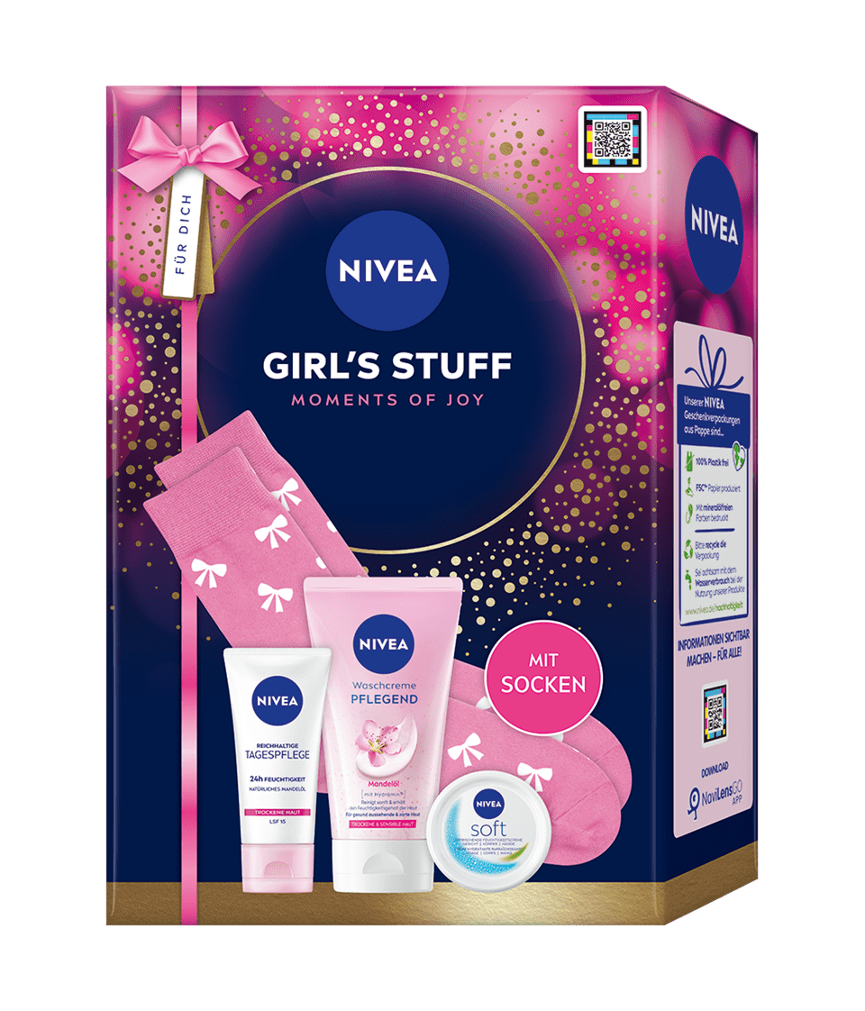 Wohlfühlmomente zum Verschenken - NIVEA Girls Stuff Geschenkset