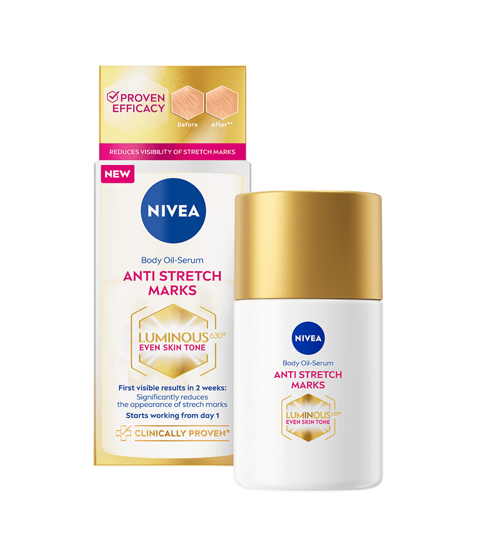 Serum de corp anti-vergeturi cu ulei și Luminous630 - NIVEA