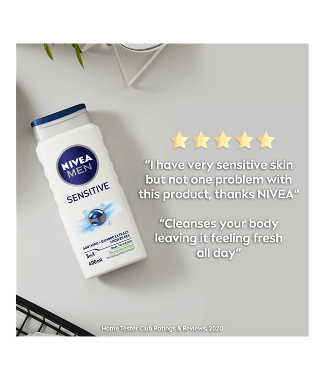 Sensitive Shower 400ml | Shower Gel | NIVEA BODY