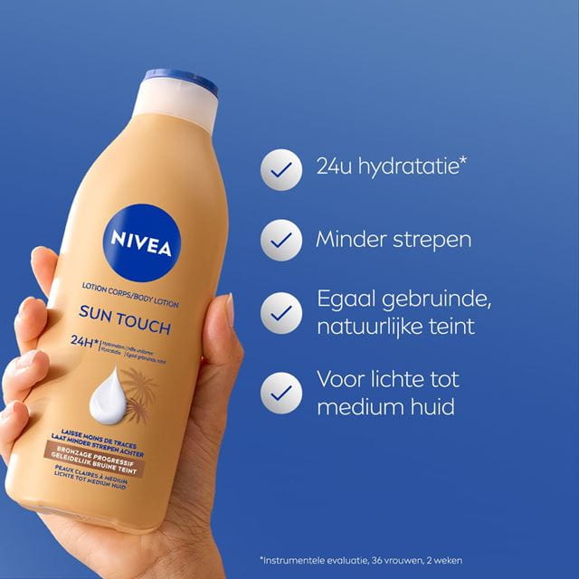 NIVEA Bronze Effect Body Lotion 400ml - Lichte tot medium huid