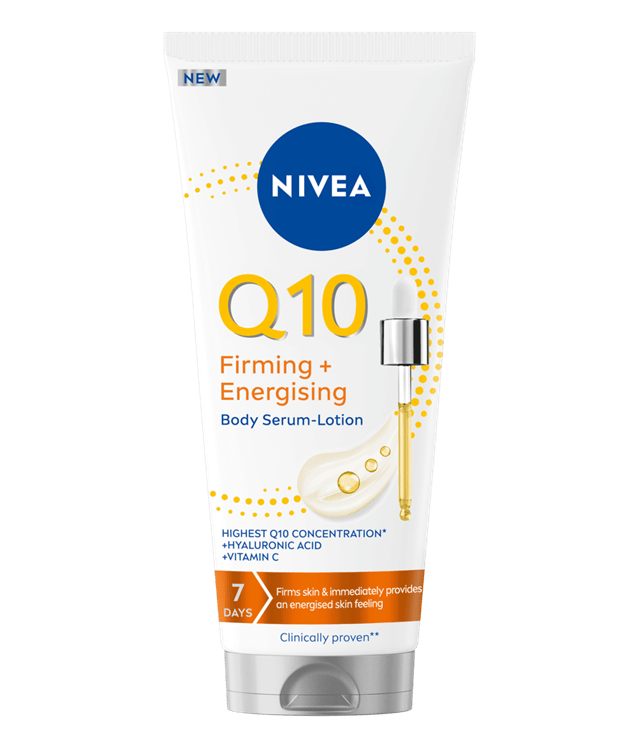 NEW NIVEA Q10 Firming & Energising Body Serum-Lotion 200ml