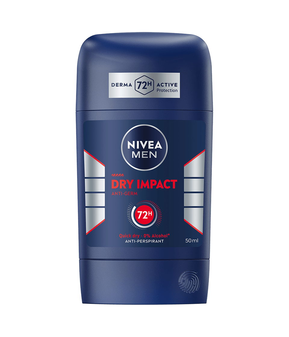 50ml Dry Impact Anti-Perspirant Stick NIVEA MEN