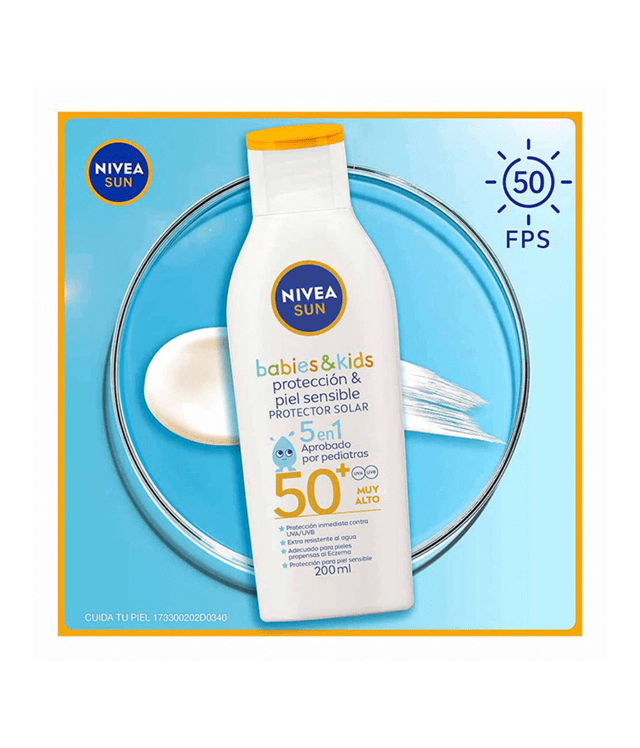 Protección Solar Sensitive 5en1 - NIVEA SUN Bebés y Niños