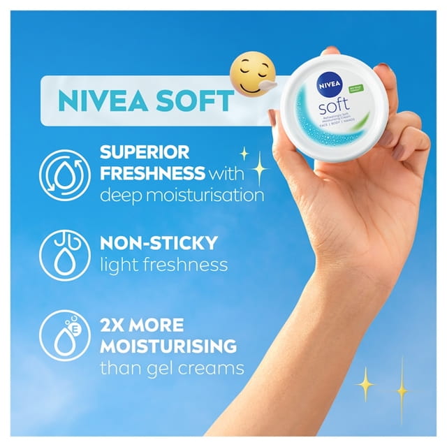 NIVEA Soft refreshingly and intensive moisturising cream