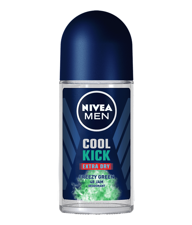 NIVEA MEN Cool Kick Freezy Green Deodorant Roll-On