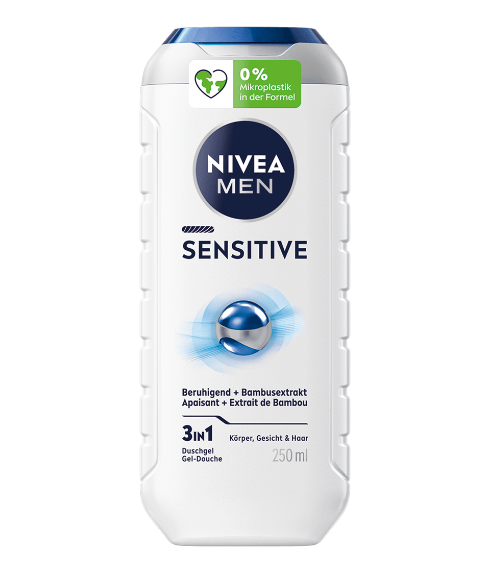 250ml NIVEA MEN Sensitive Duschgel - Beruhigend