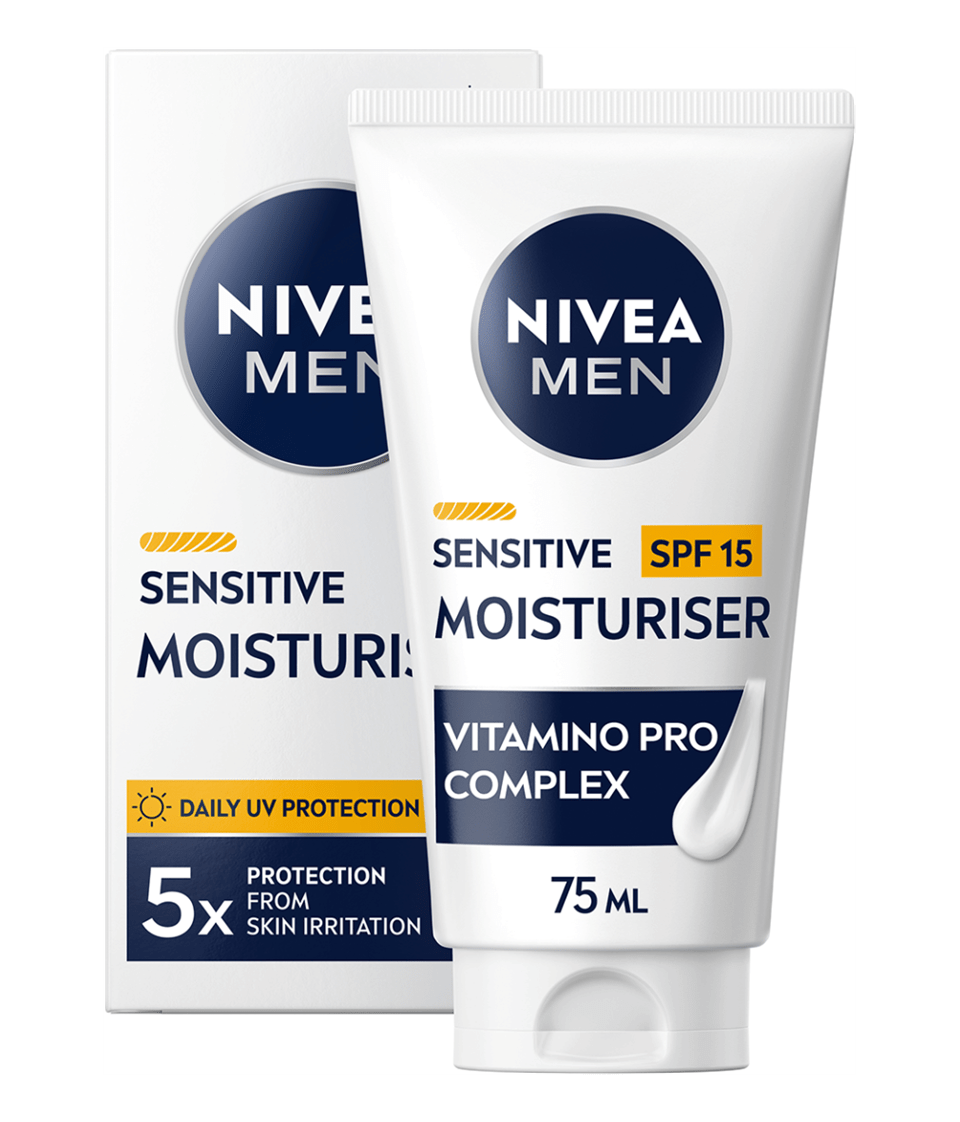 Sensitive Moisturiser SPF15 | Face Care | NIVEA MEN