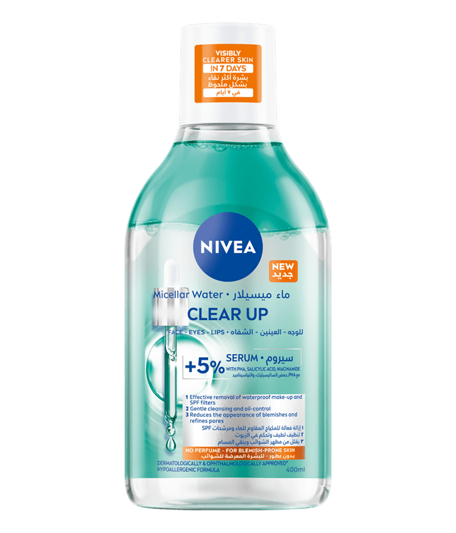 NIVEA Clear Up Micellar Water - 400ml