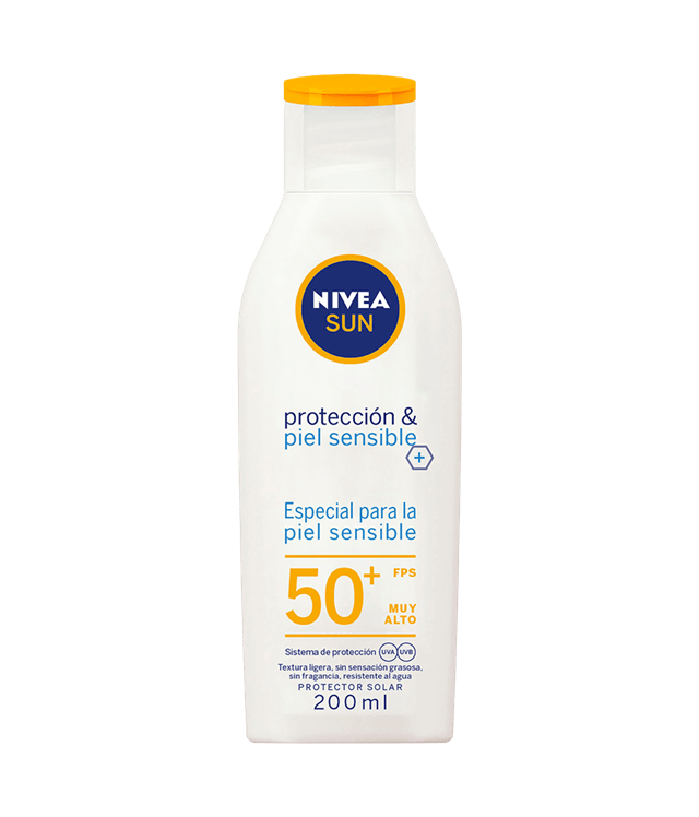Bloqueador Solar Protección Piel Sensible (FPS 50) 200 ml - NIVEA SUN®