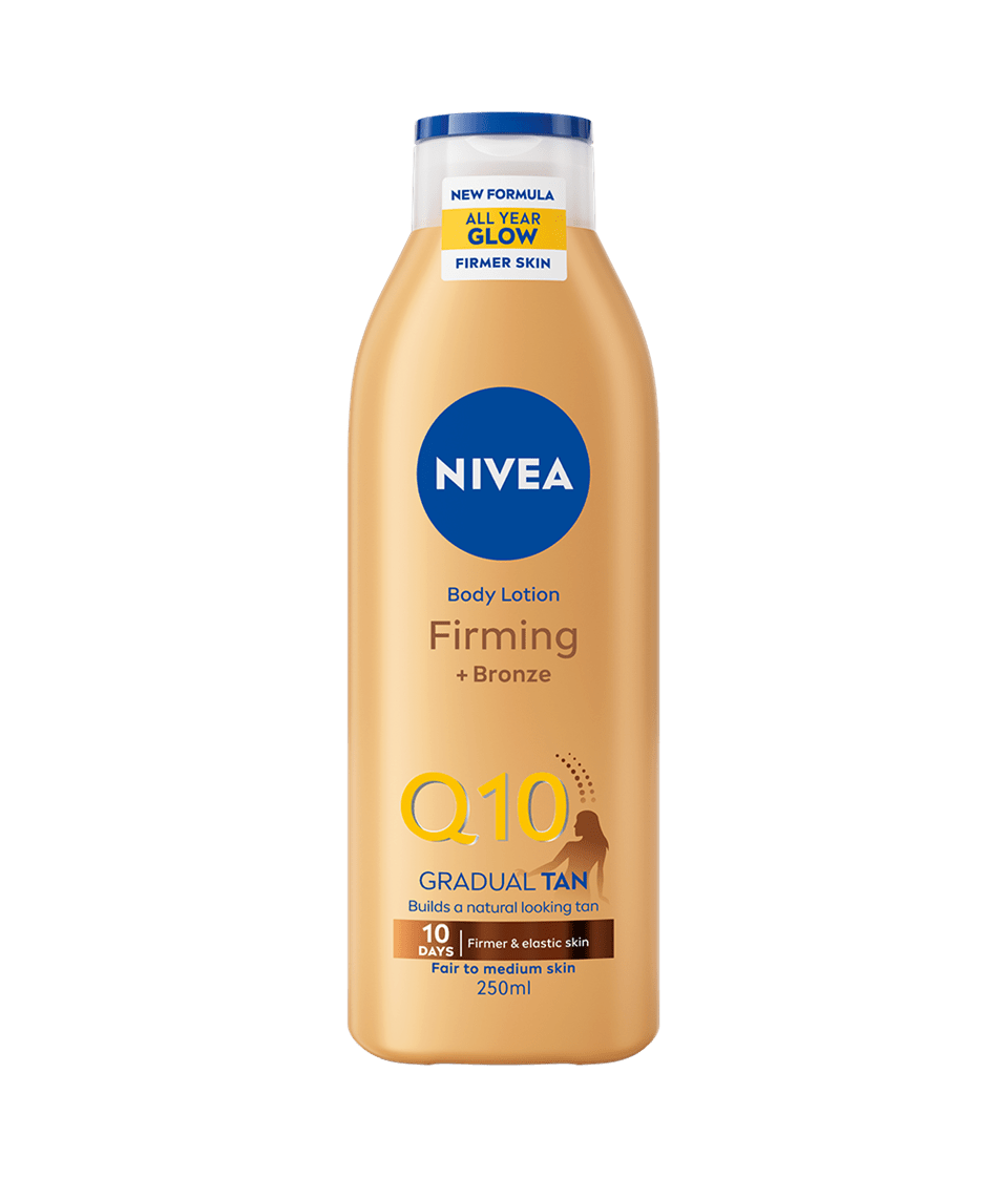 93806 Q10 Gradual Tan Firming Body Lotion - NIVEA