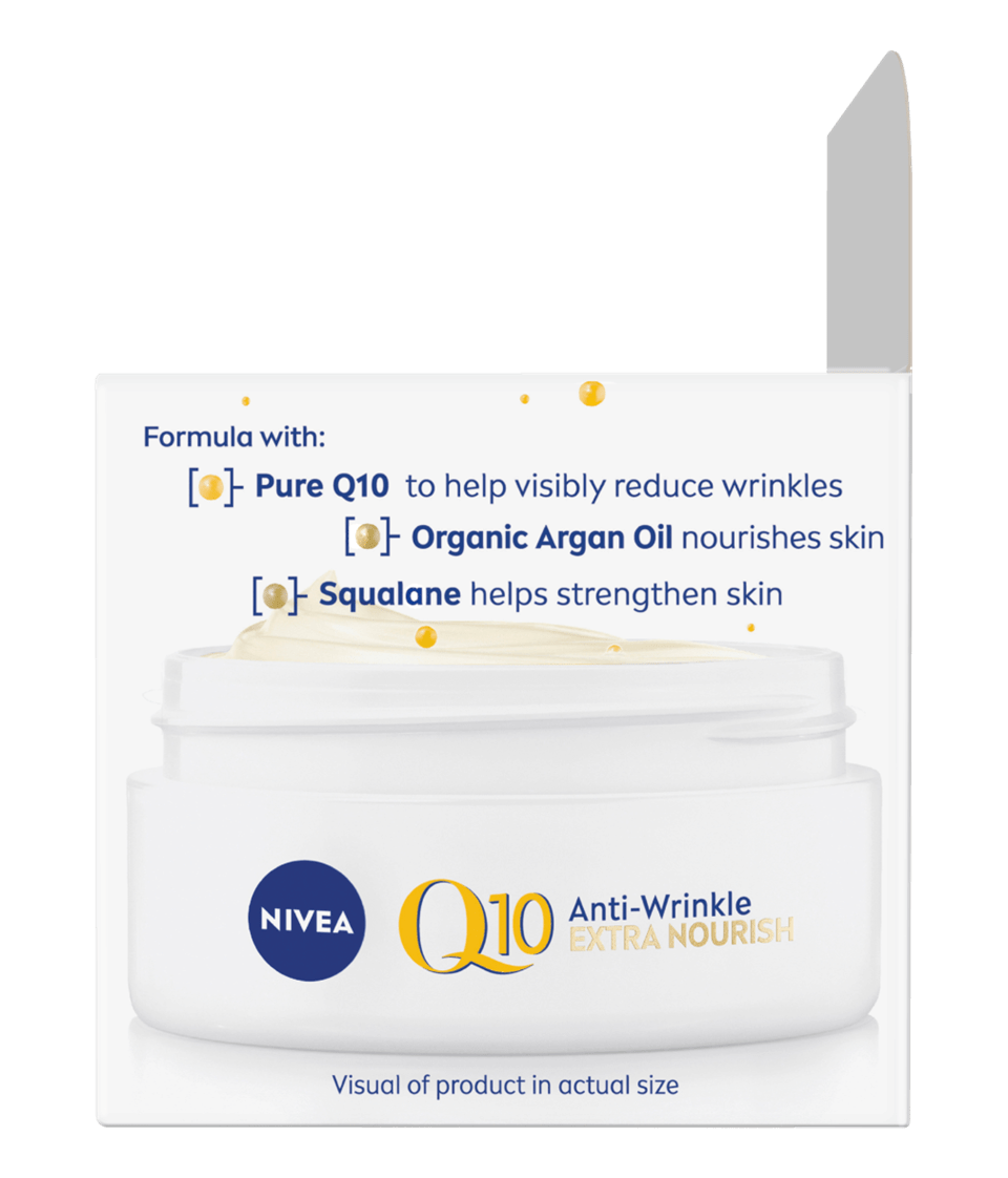 50ml Q10 Extra Nourish Deep Restoring Day Cream SPF15 – NIVEA