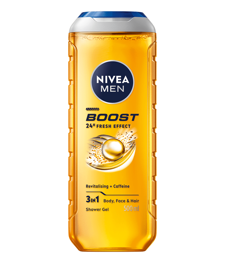 NIVEA MEN Boost gel za tuširanje za muškarce