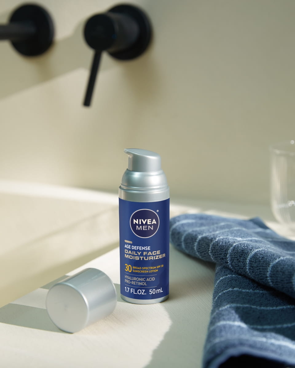 50ml Age Defense Daily Face Moisturizer SPF30 | NIVEA MEN