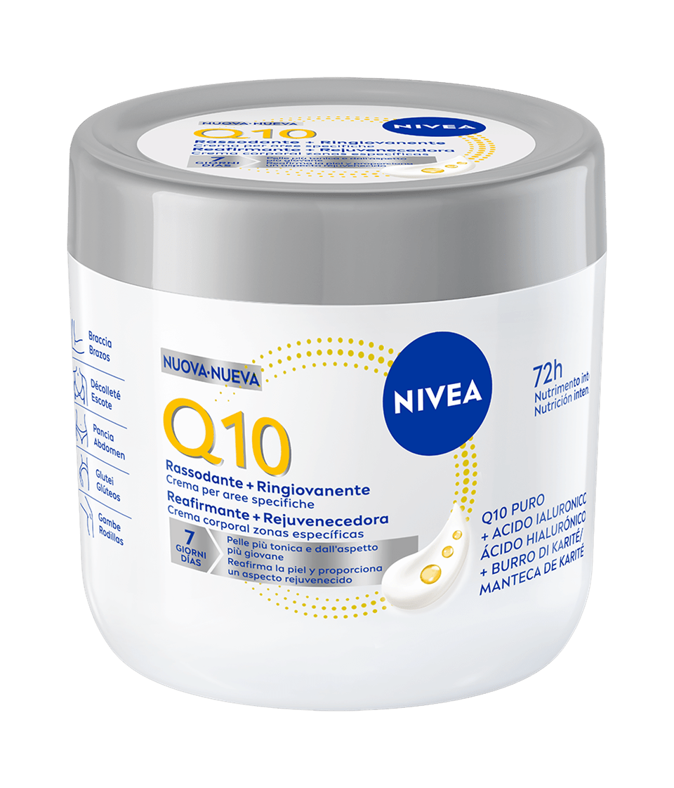 Q10 Crema Corporal Reafirmante y Rejuvenecedora | NIVEA