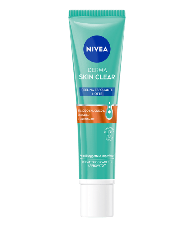 40ml Derma Skin Clear Peeling Esfoliante Notte NIVEA