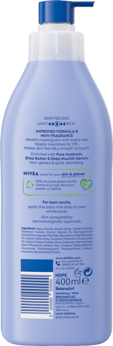 Irresistibly Smooth Body Lotion | Dry Skin | NIVEA