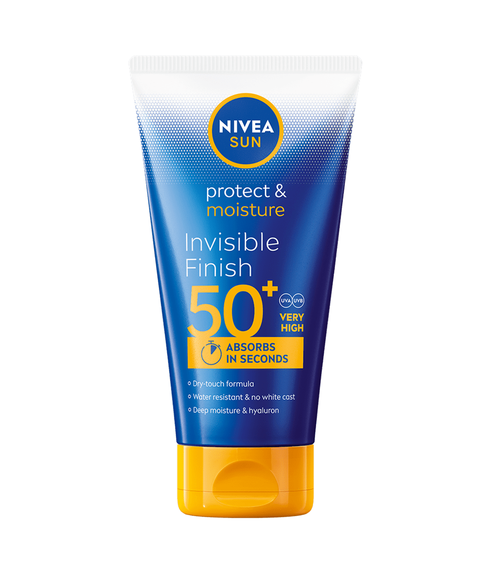 Absorbs in seconds - NIVEA Sun Invisible Finish | NIVEA SUN