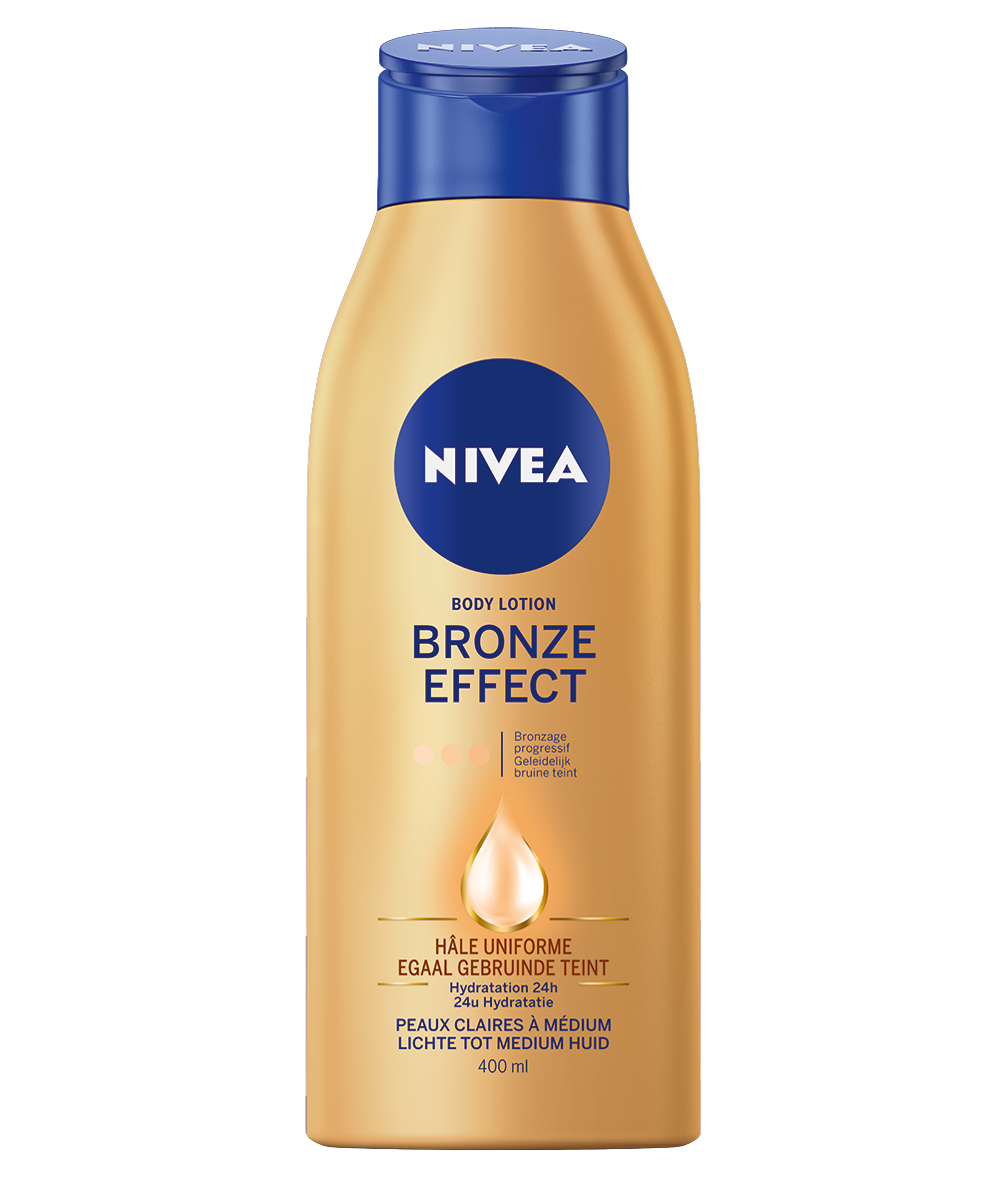 NIVEA Bronze Effect Body Lotion 400ml - Lichte tot medium huid