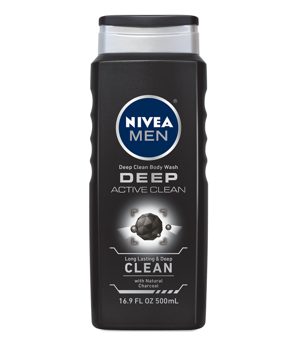 NIVEA Men® DEEP Active Clean Charcoal Body Wash