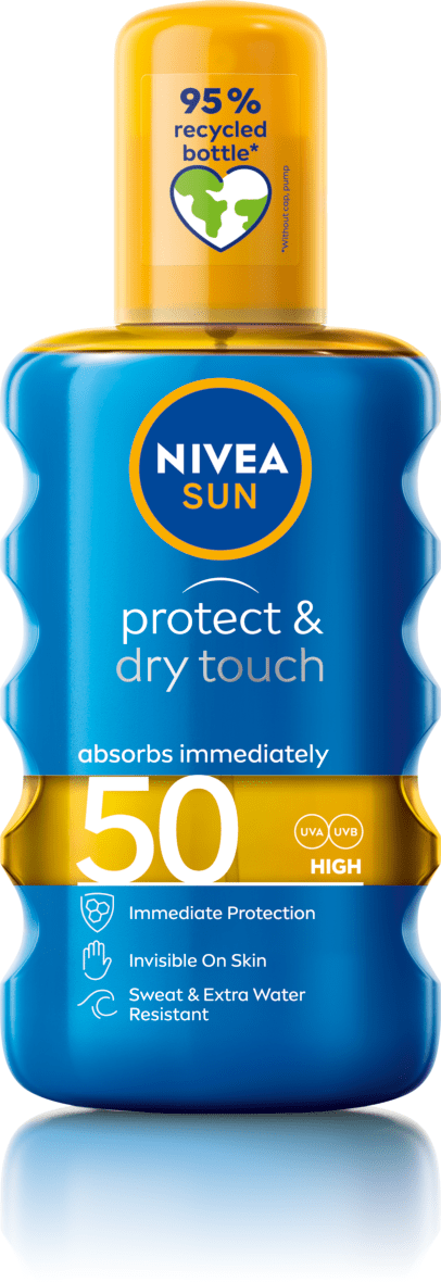 NIVEA SUN Protect & Dry Touch Invisible Spray.