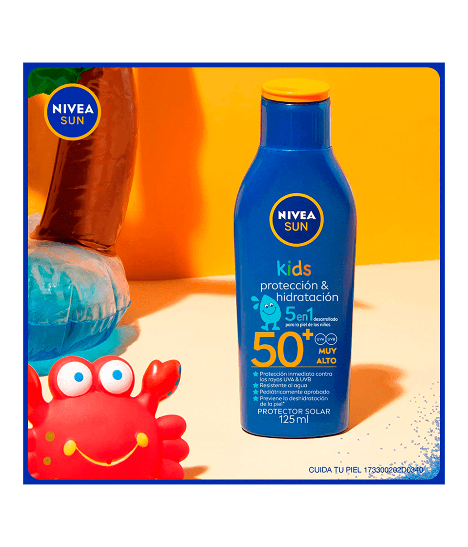 Protector Solar para Niños (FPS 50) 125 ml - NIVEA SUN®