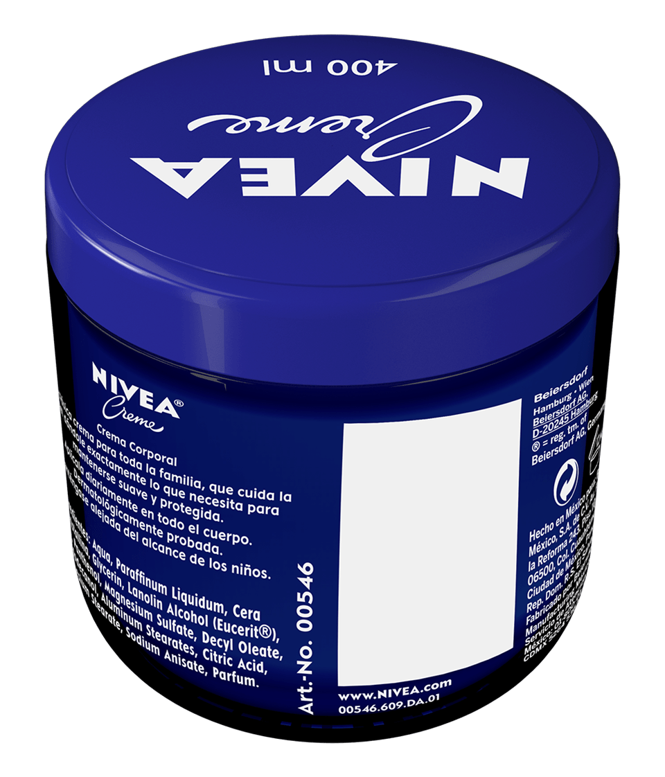 Crema Humectante NIVEA Creme Tarro Azul 400 ml - NIVEA®