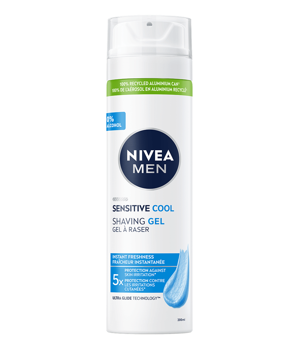 Sensitive Cool Rasiergel | Kühlende Rasur | NIVEA MEN