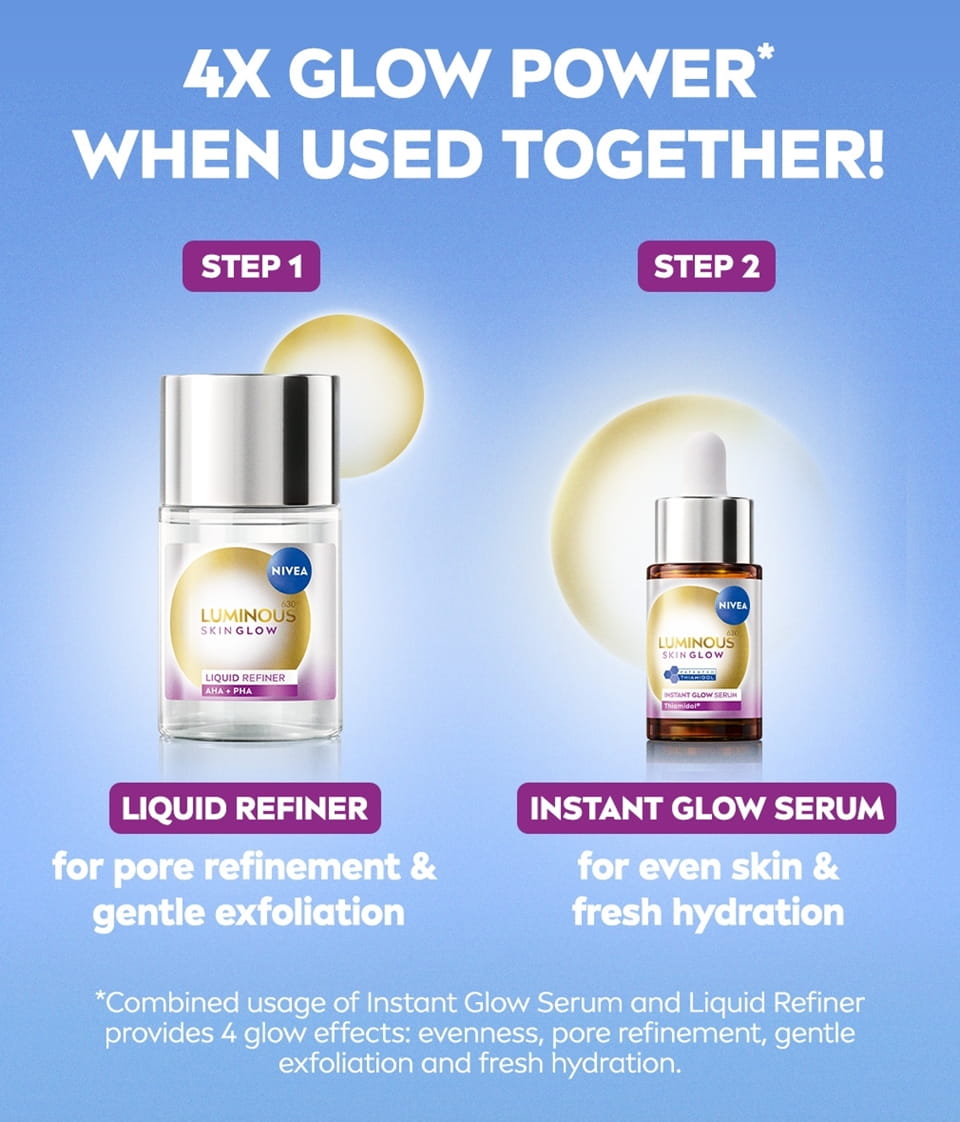 LUMINOUS630® SKIN GLOW Instant Glow Serum 15ml - NIVEA