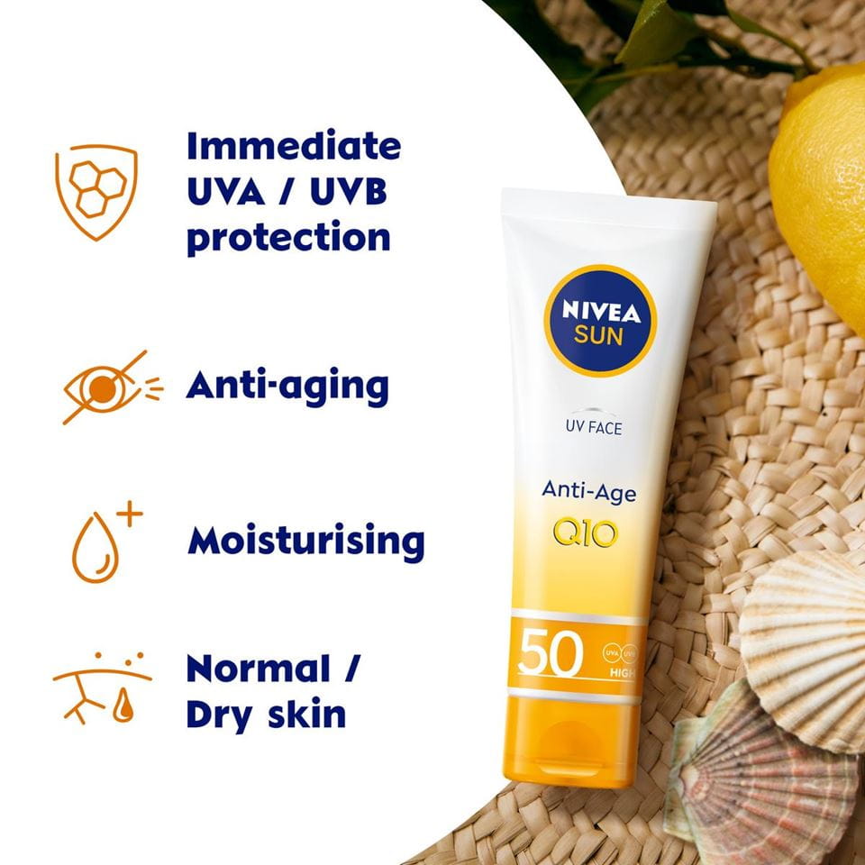 NIVEA SUN UV Face Anti-Age & Anti-Pigments Cream SPF 50