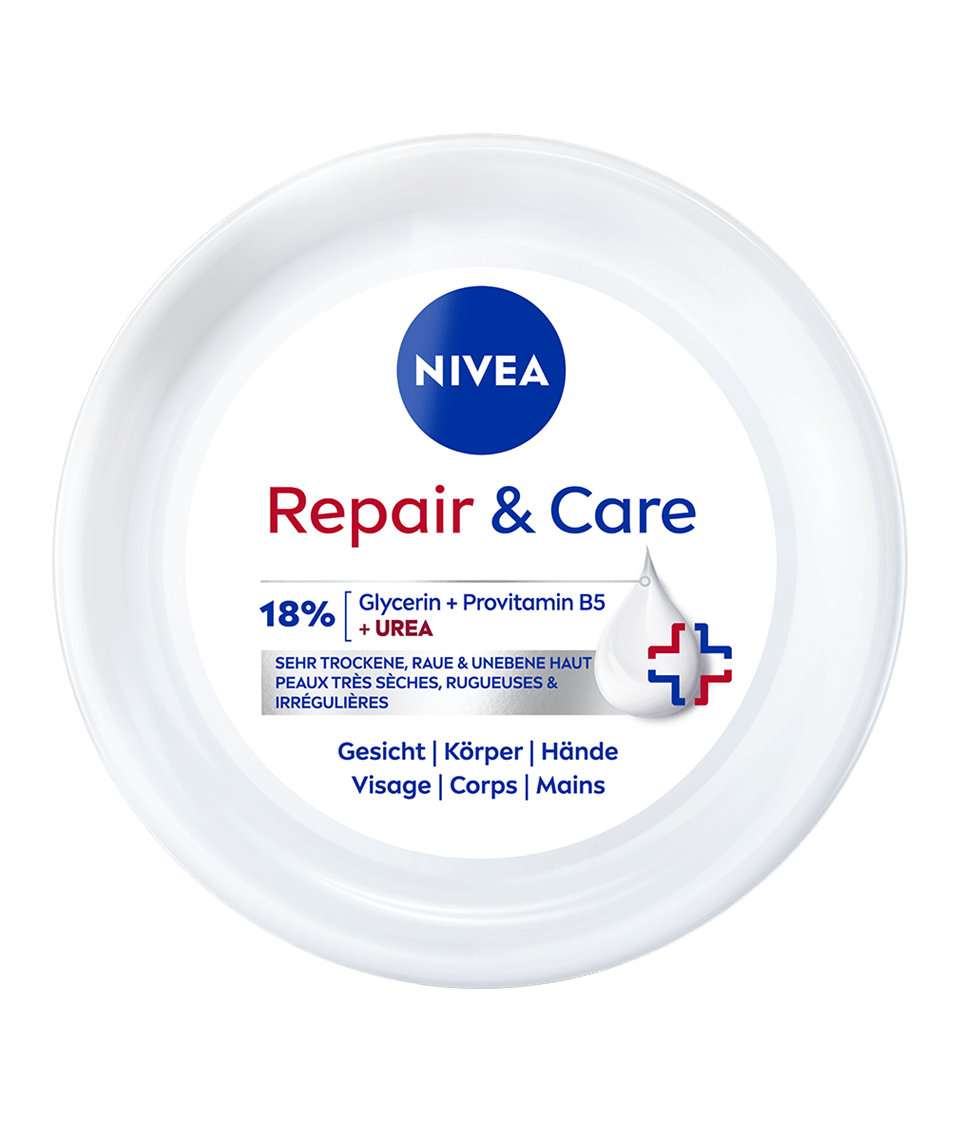 NIVEA Repair & Care 18% Urea, Provitamin B5 und Glycerin