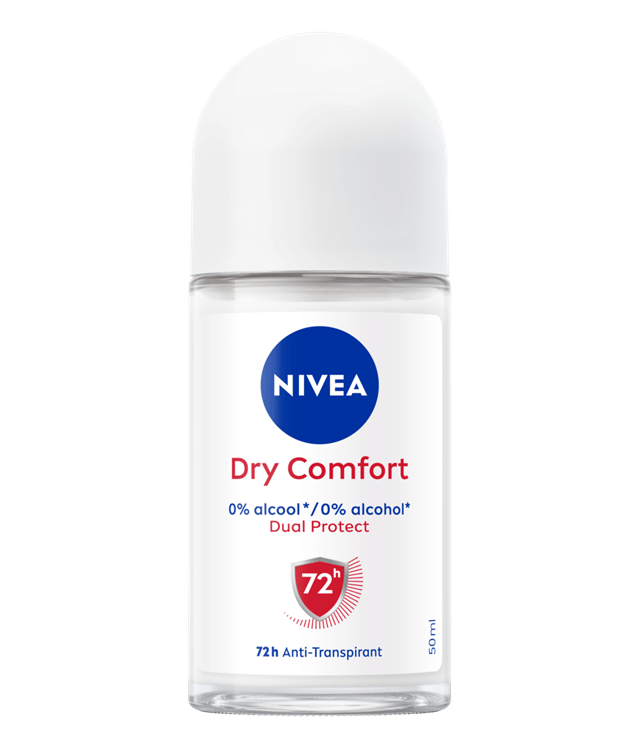 50ml Dry Comfort Anti-Transpirant– Dual Protection – NIVEA