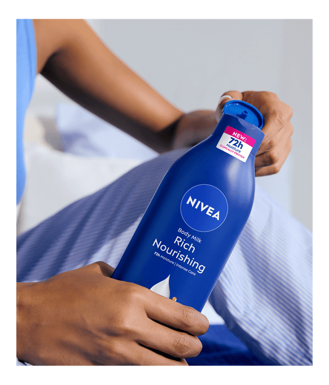 Mleko za telo NIVEA Rich Nourishing za suho kožo 400 ml