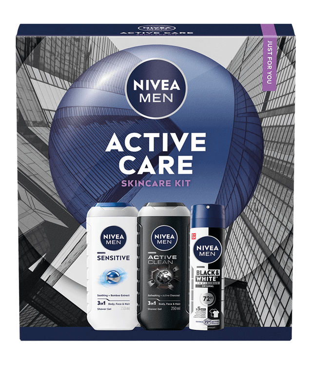 NIVEA MEN Active Care Skincare Kit geschenkset