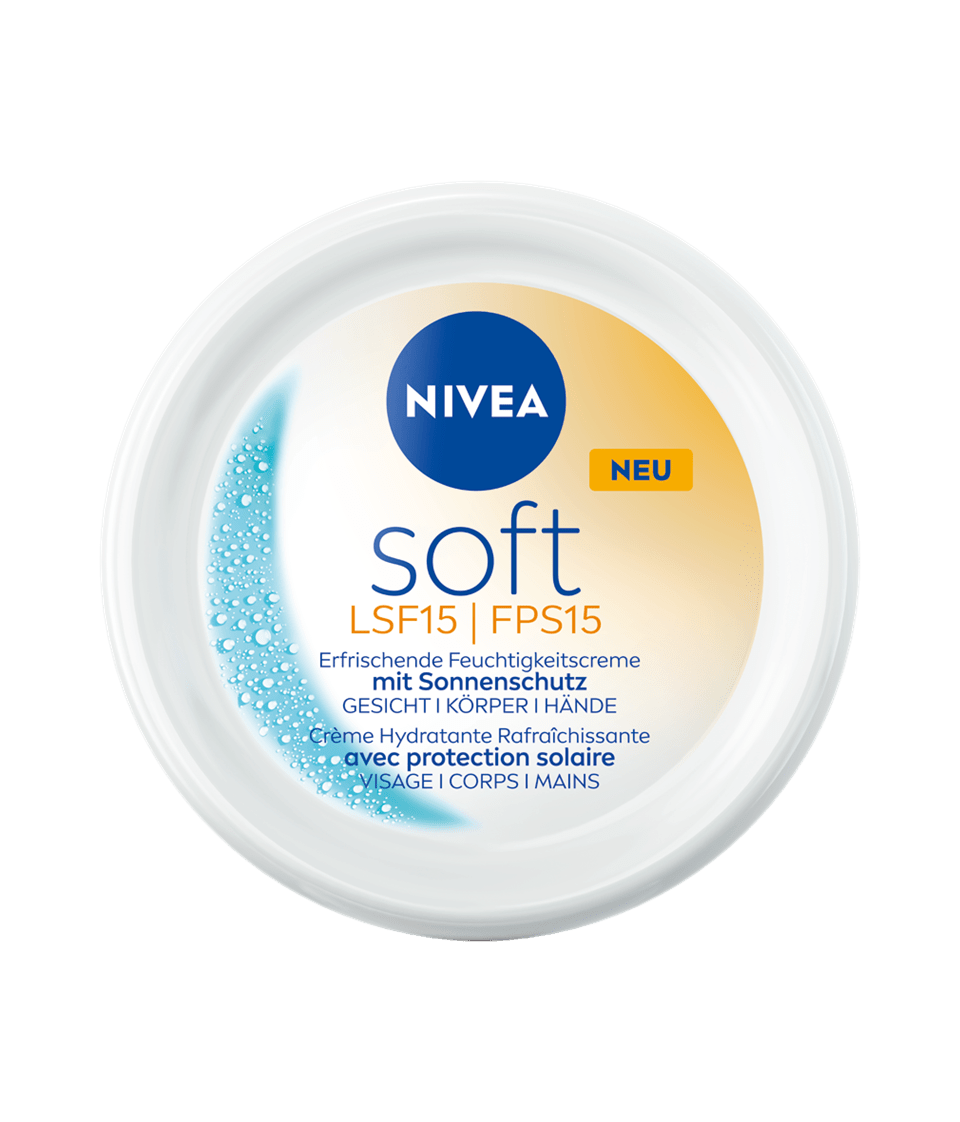 NIVEA Soft 100ml mit LSF 15