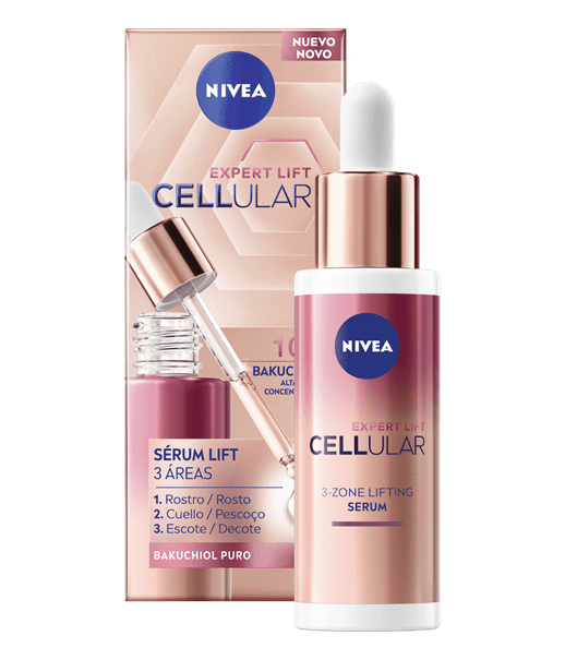 Todos os séruns NIVEA para o cuidado do rosto