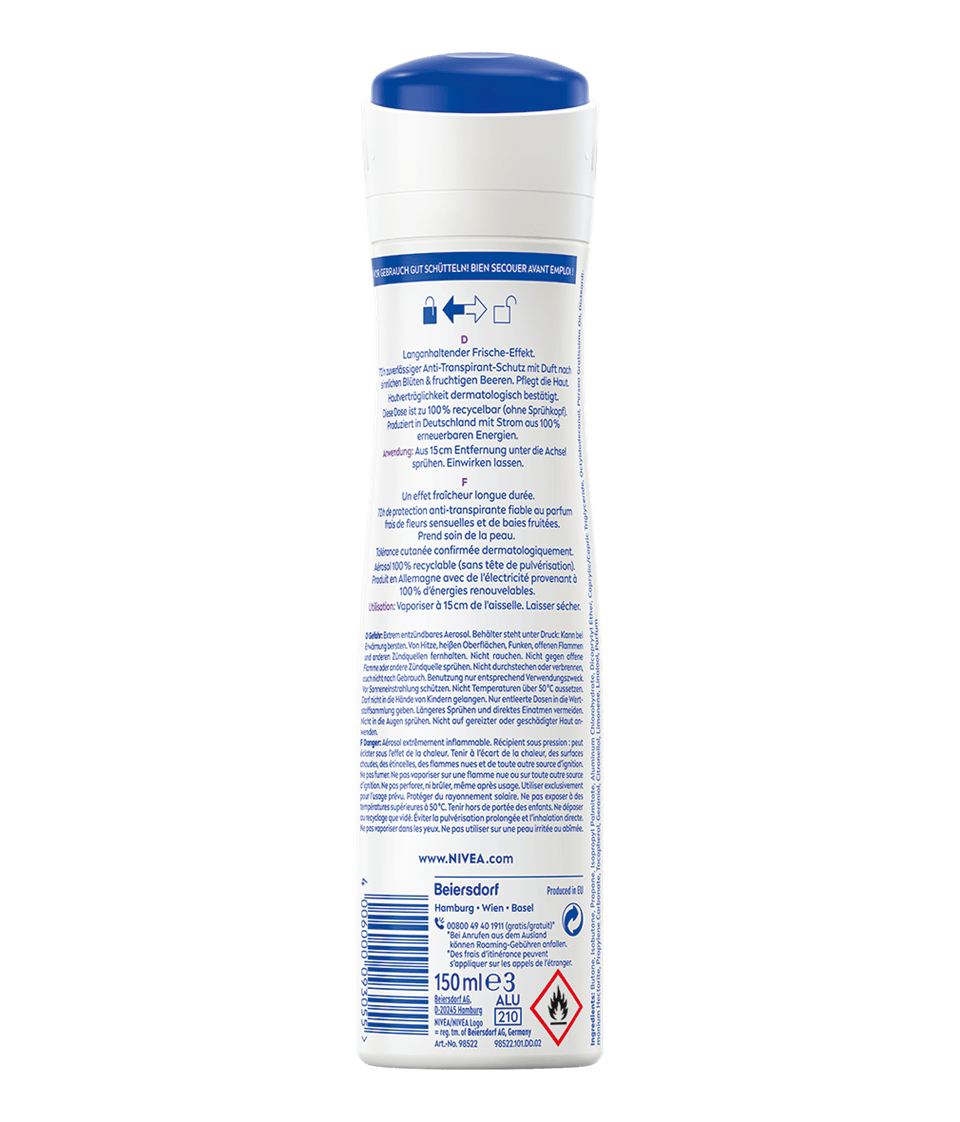150ml Fresh Sensation - Langanhaltende Frische - NIVEA