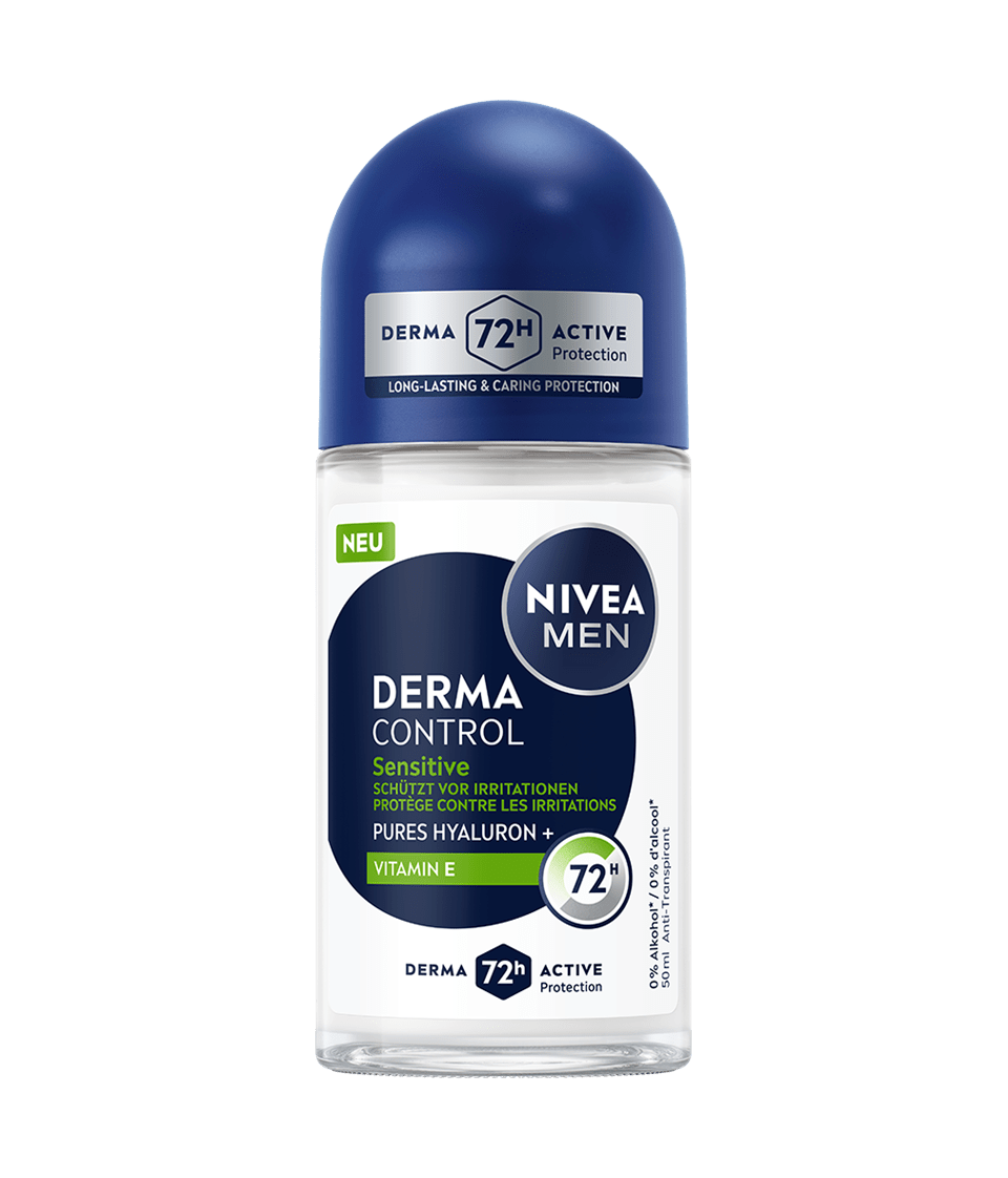 50ml Derma Control Sensitive Roll-On - NIVEA MEN