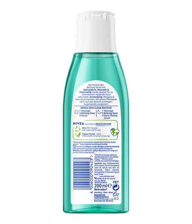 Derma Skin Clear Refining Toner | Hautpflege | NIVEA