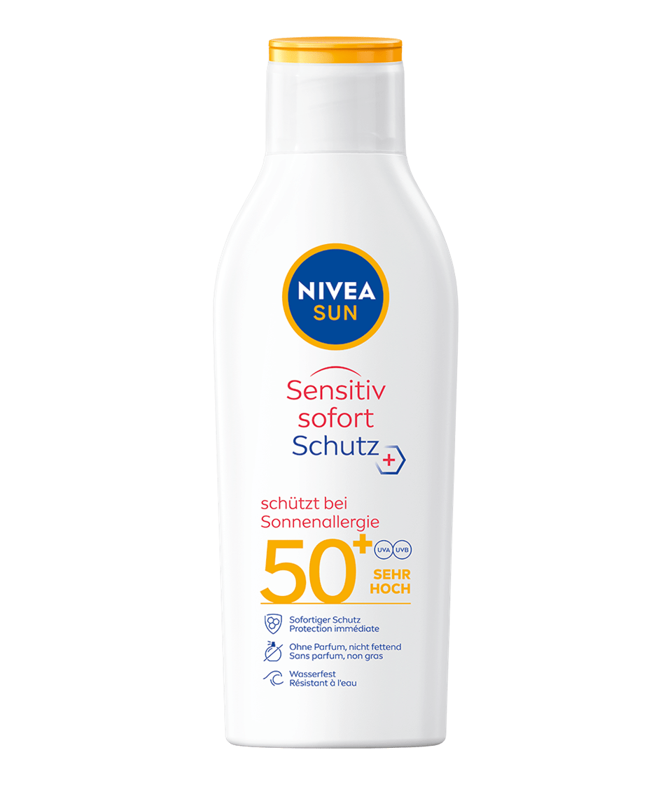 Sensitive Sonnenlotion LSF 50+ für Allergiker – NIVEA SUN