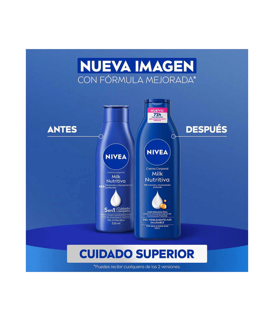 Crema Body Milk Nutritiva | NIVEA®