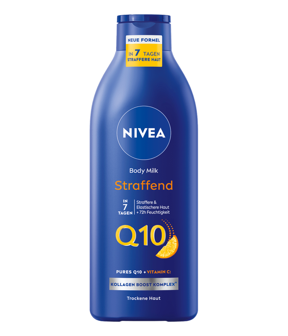 NIVEA Body Milk Q10 Straffend 400ml mit purem Q10 und Vitamin C