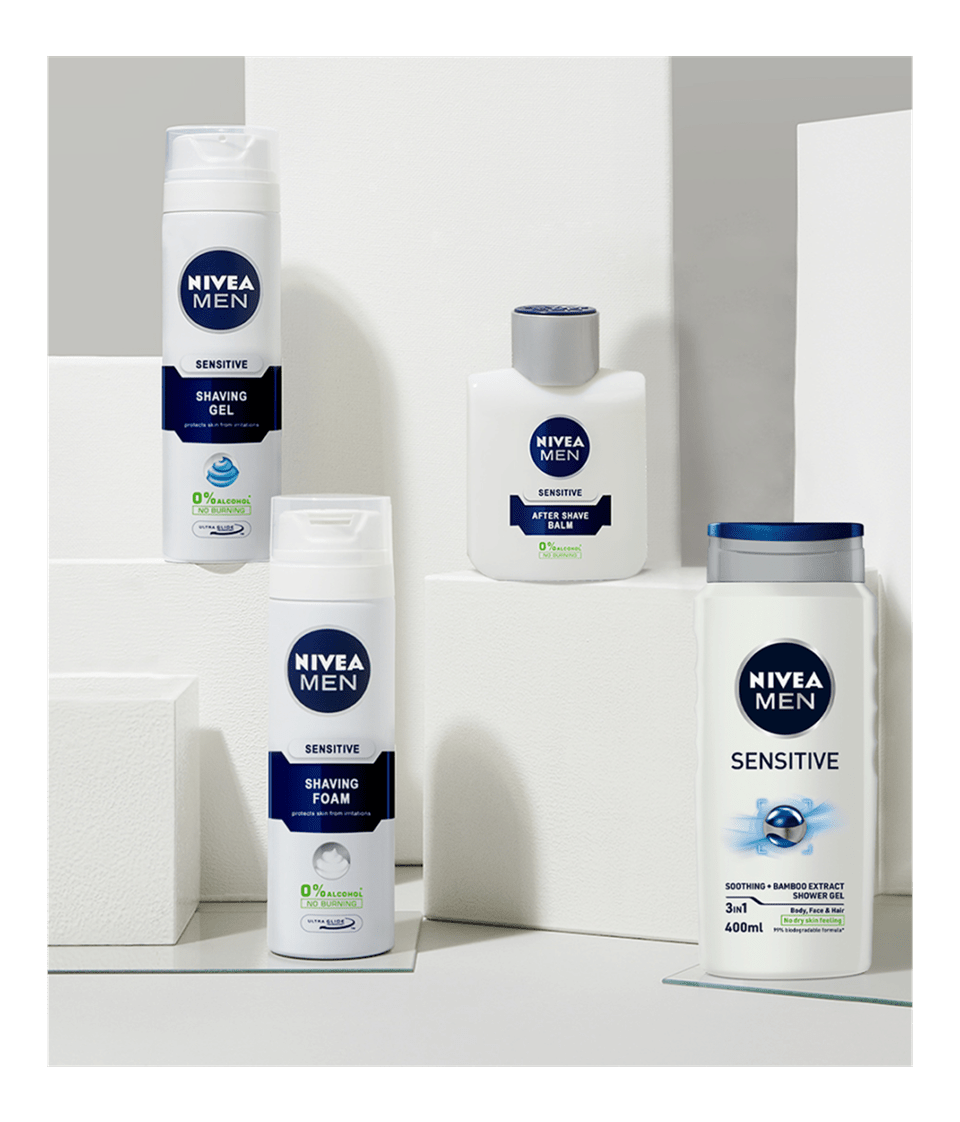 Sensitive Shower 400ml | Shower Gel | NIVEA BODY