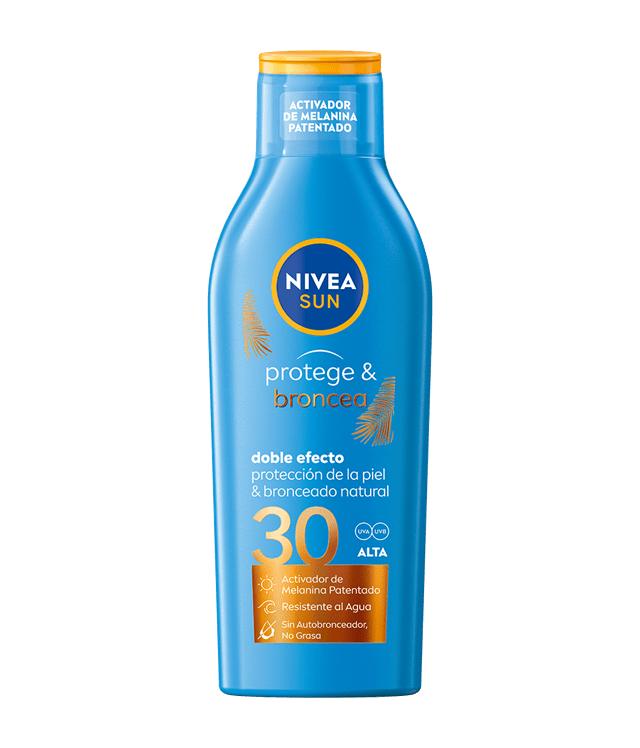 Bronceador y Protector Solar FPS 30 | NIVEA SUN