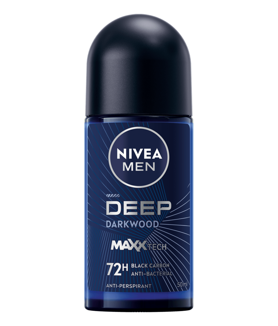 NIVEA Men Deep Black Carbon Roll On 50ml