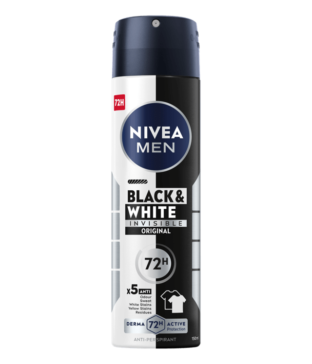 NIVEA Black & White | 72h protection