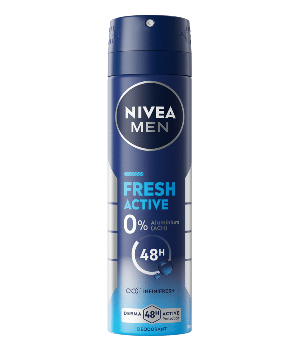 150ml Fresh Active deodorant - langdurige frisheid - NIVEA MEN