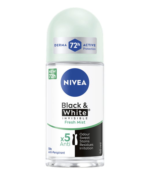 Long-lasting freshness: NIVEA deodorant for all-day protection