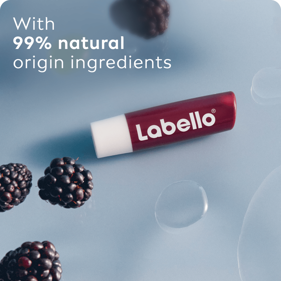 BLACKBERRY Lip Balm: Shine with Labello
