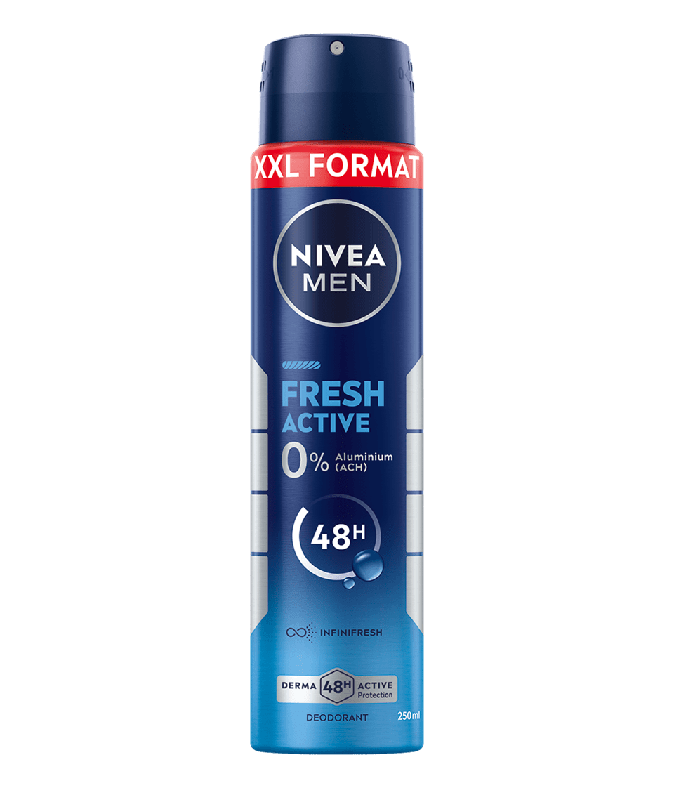250ml Fresh Active Spray Deo Spray - NIVEA MEN